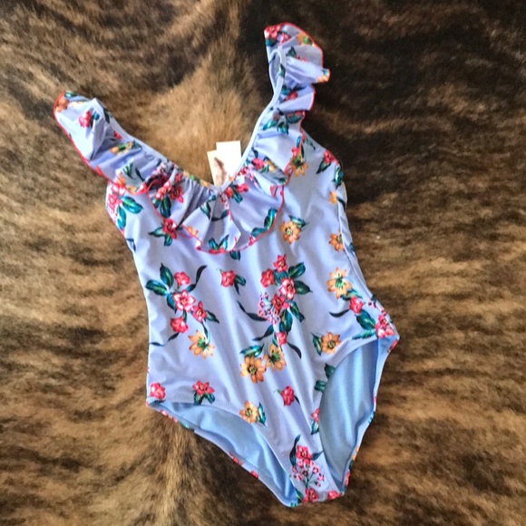 Jessica Simpson | Swim | Jessica Simpson Floral Lilac Multi One Piece ...